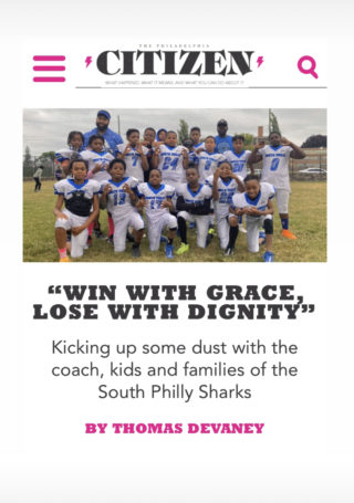 On the South Philadelphia Sharks and Youth Sports - Thomas Devaney
